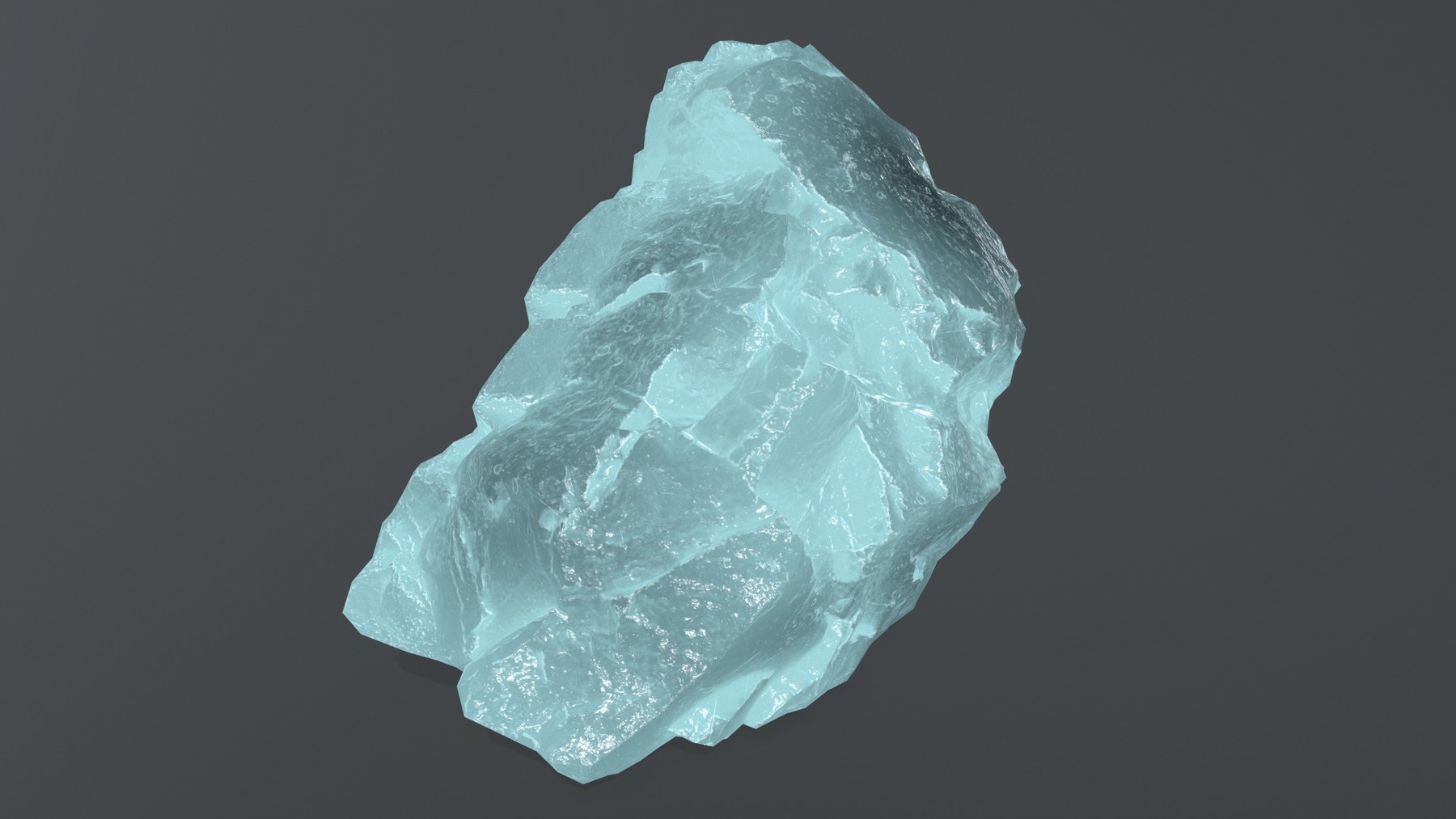 ArtStation - ice rock set | Game Assets