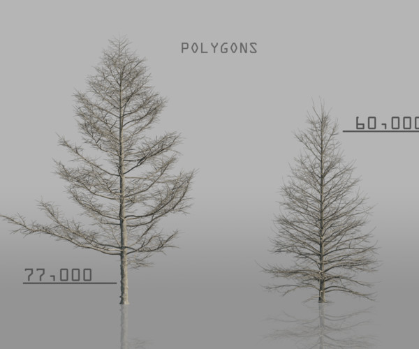 ArtStation - Dead Trees Pack | Game Assets