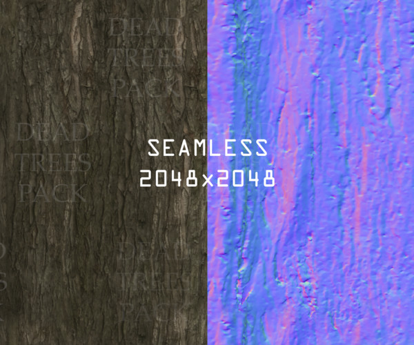 ArtStation - Dead Trees Pack | Game Assets