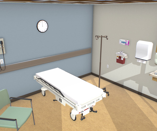 ArtStation - Emergency Room | Game Assets