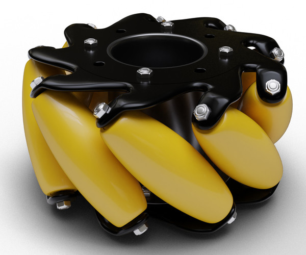 ArtStation - 3D Mecanum wheel | Resources