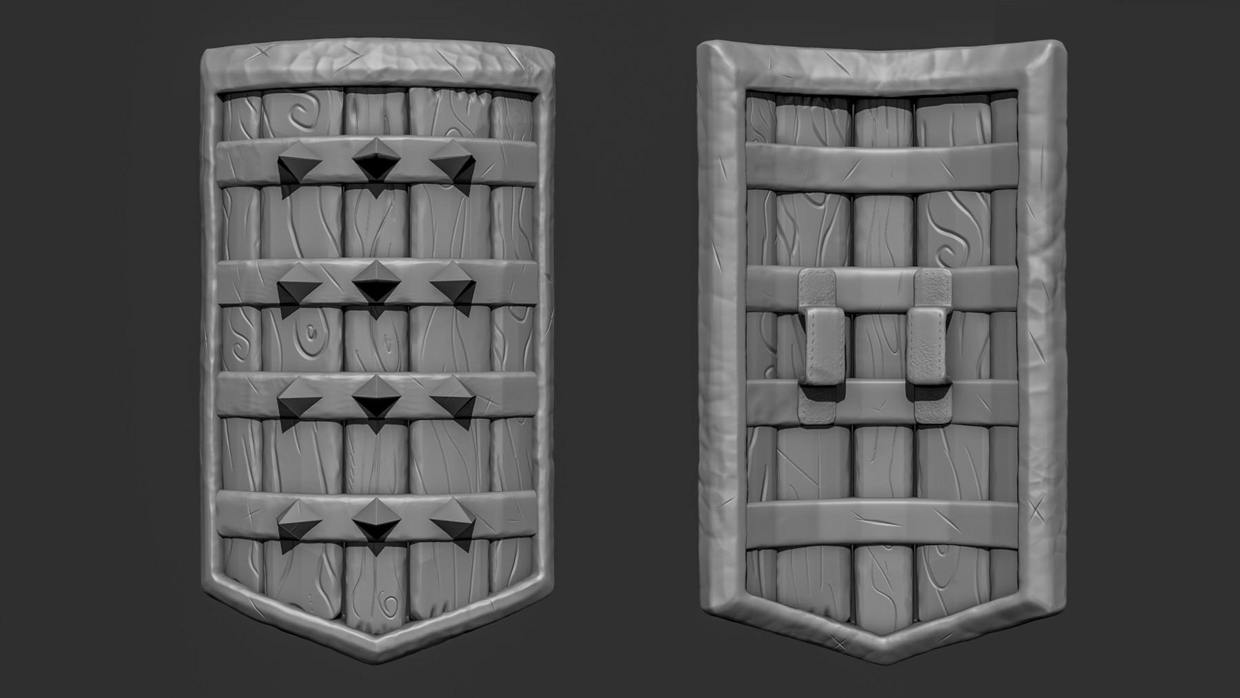 ArtStation - Game Ready Shield | Game Assets