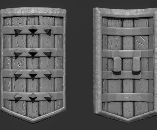 ArtStation - Game Ready Shield | Game Assets