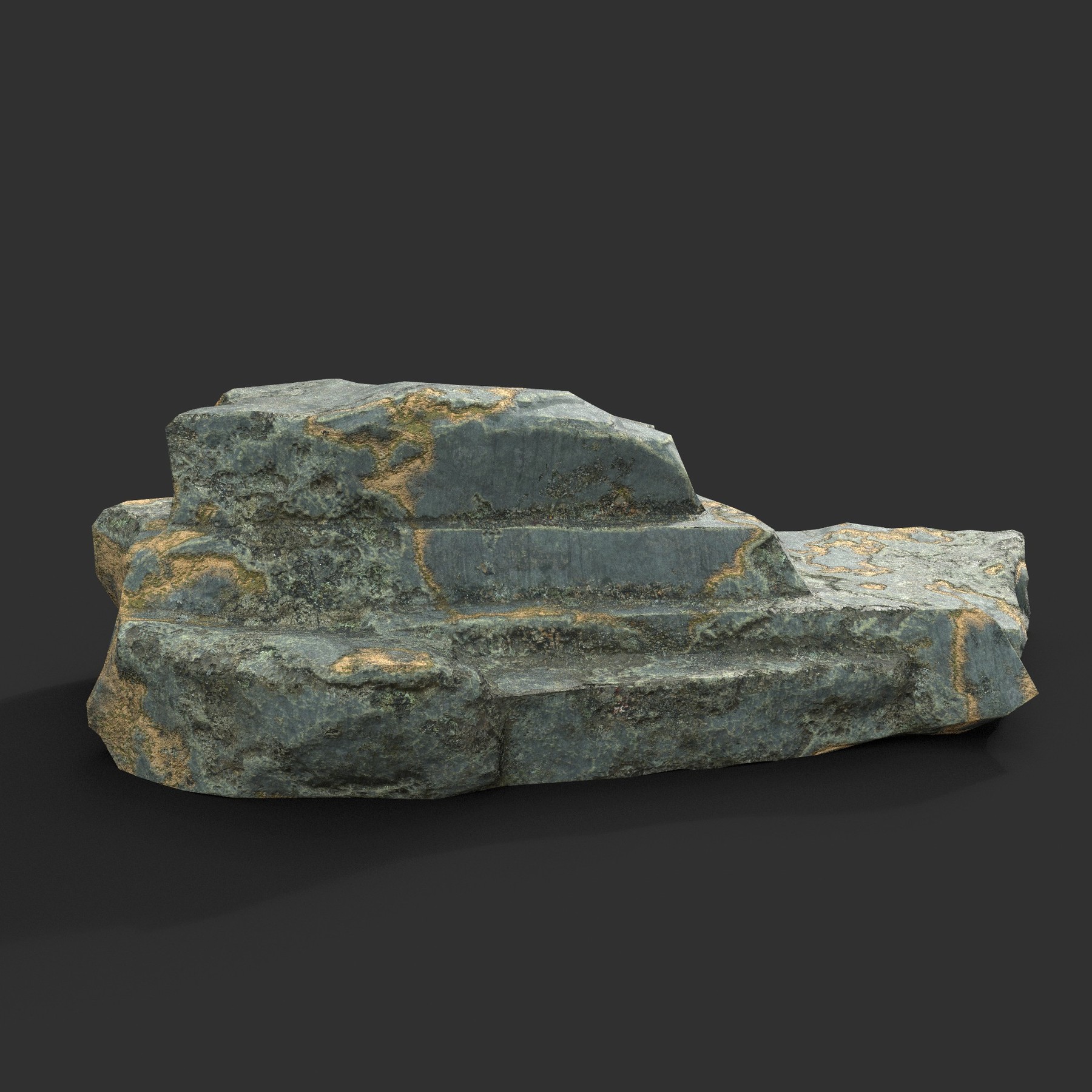 ArtStation - Low poly Big Rock Formation Pack 200928 - Limestone ...