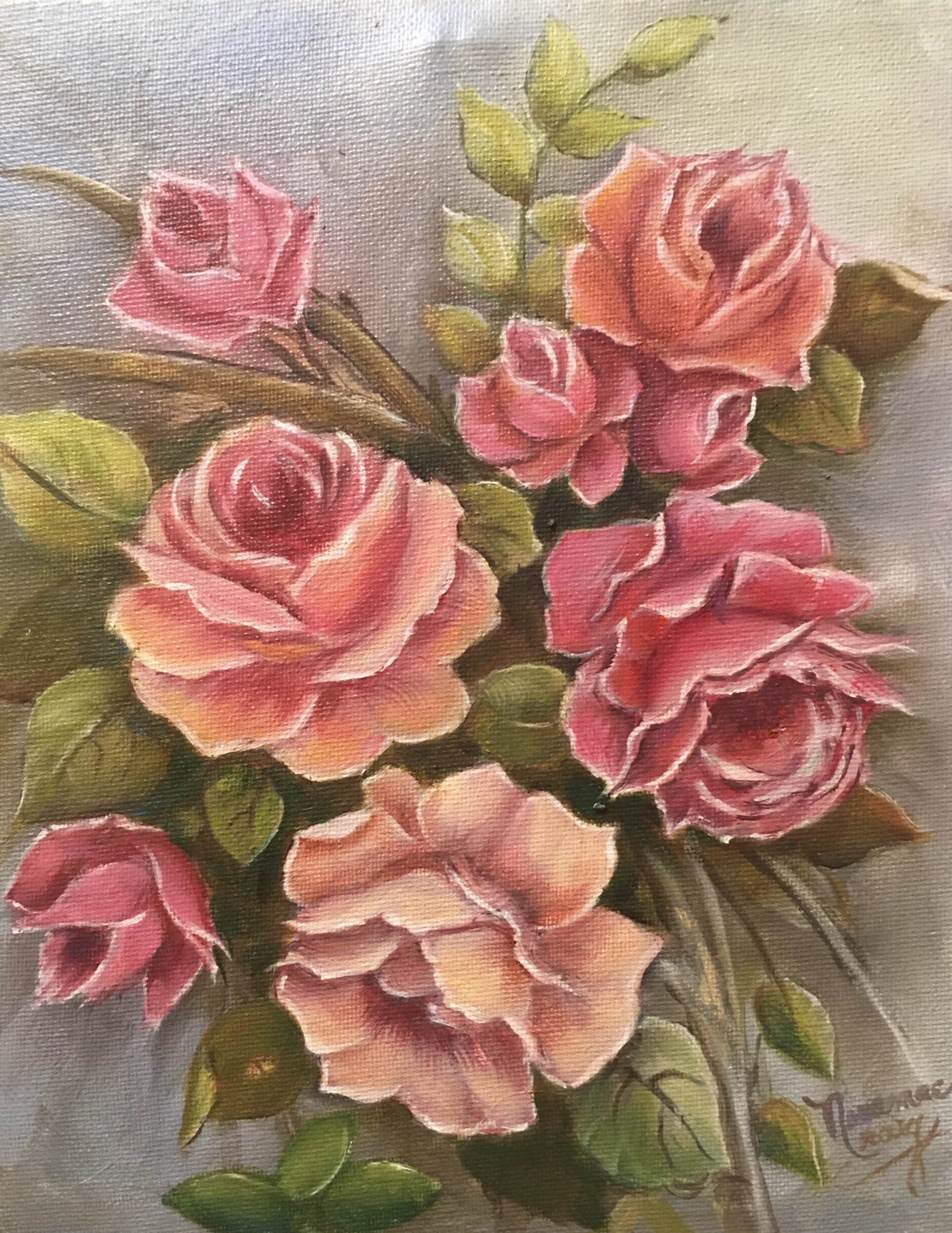 ArtStation - Pink Roses | Artworks