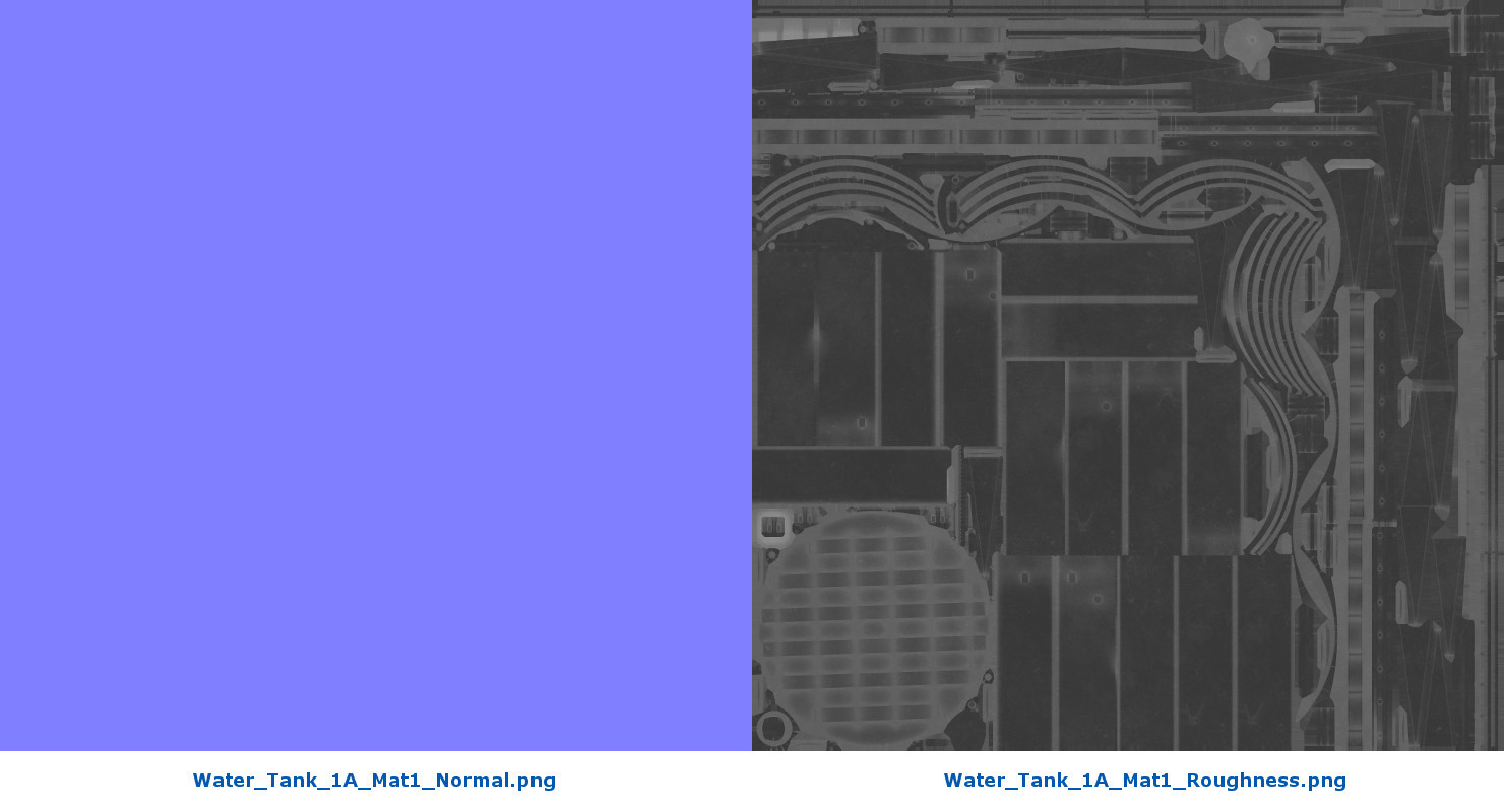 ArtStation - Water Tank 1A | Game Assets