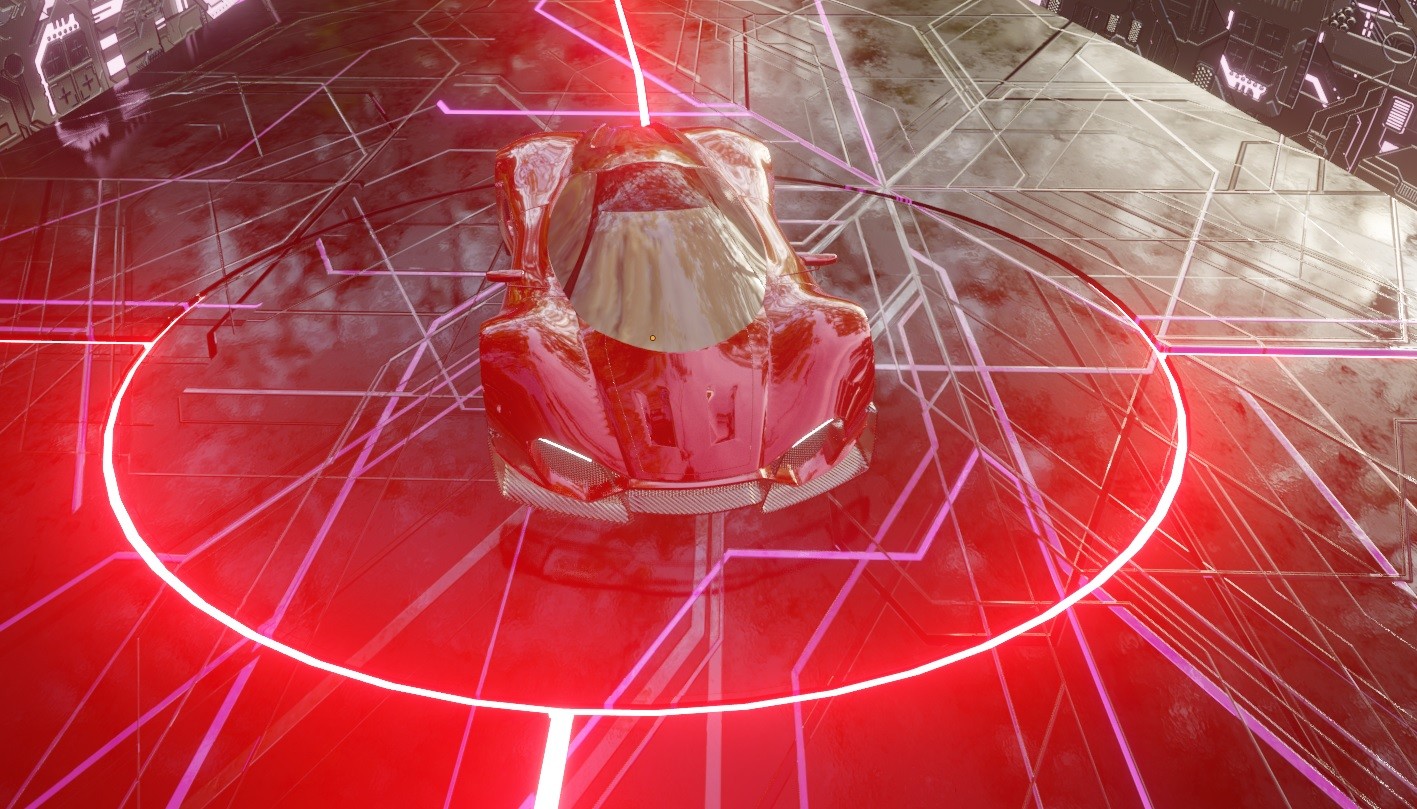 ArtStation - Sci Fi Car Scene | Game Assets