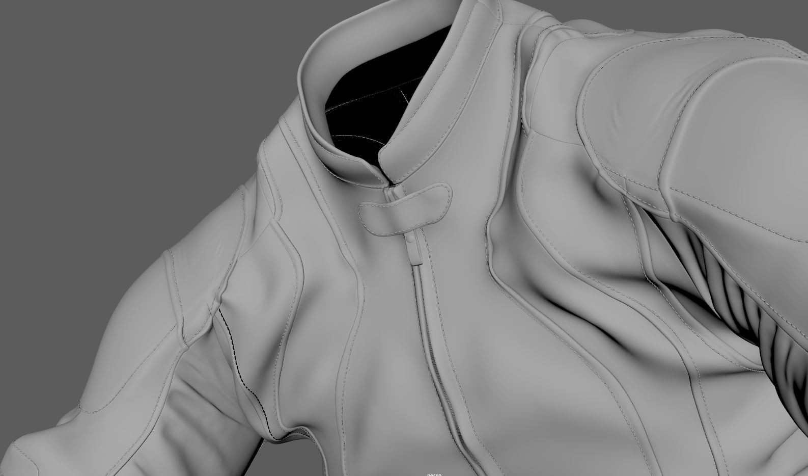 ArtStation - Biker Moto Suit, Driver Cloth - high detailed/uvs | Resources