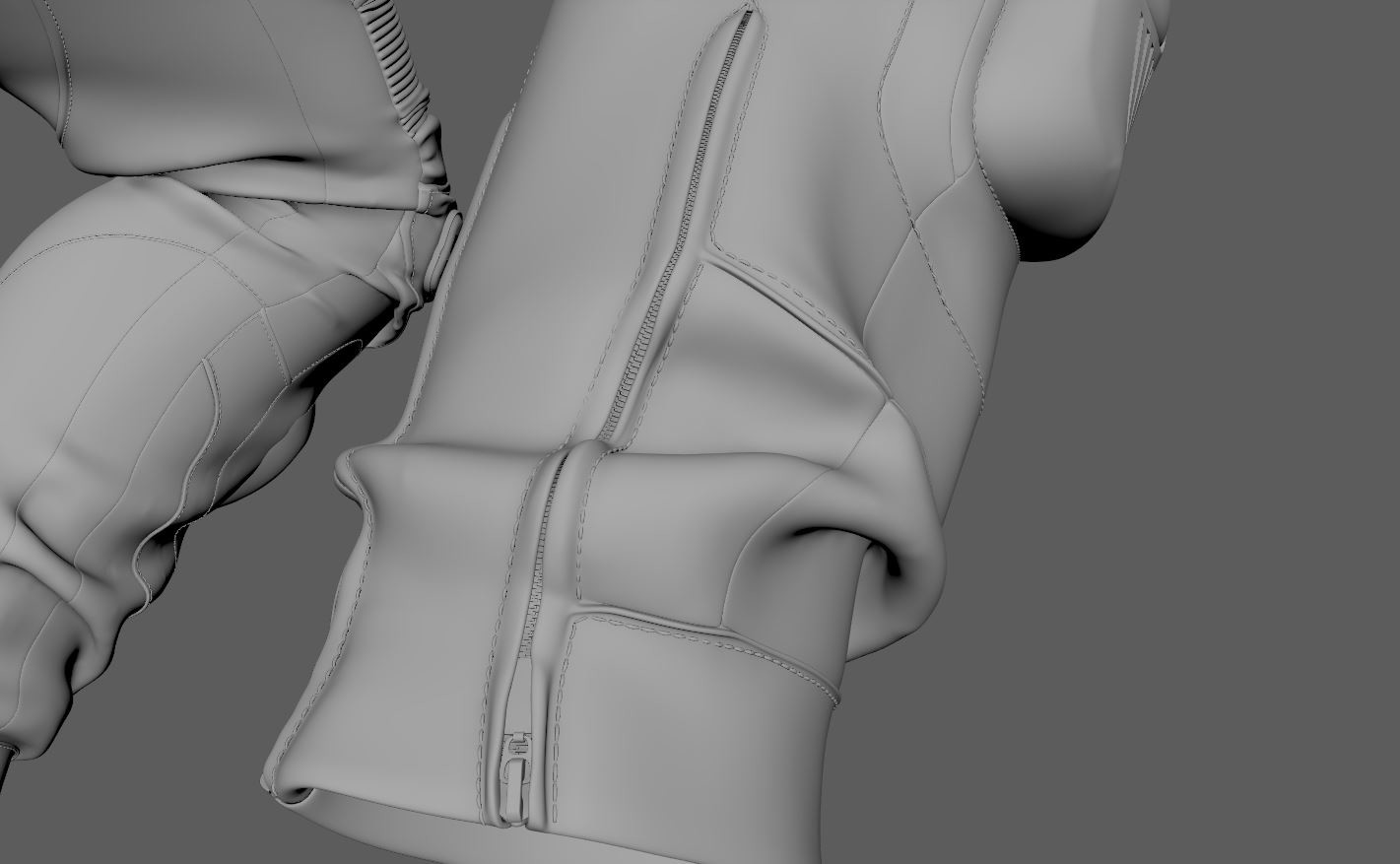 ArtStation - Biker Moto Suit, Driver Cloth - high detailed/uvs | Resources