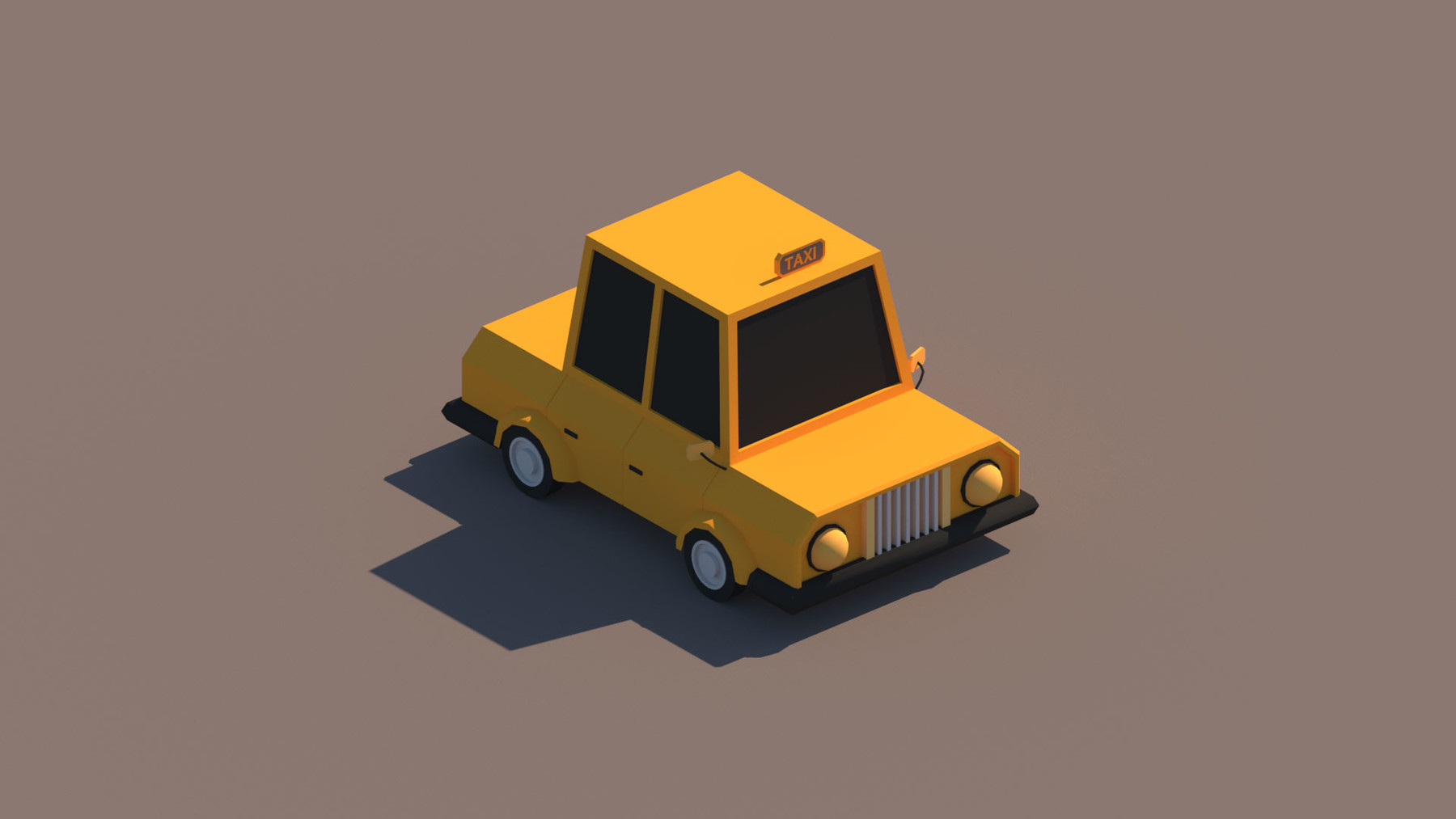 ArtStation - Cartoon Low Poly Cars Package | Resources