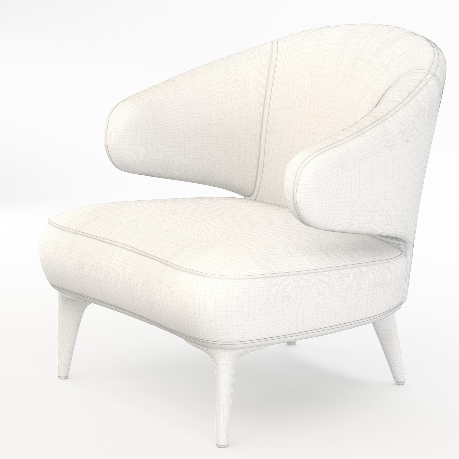 ArtStation - Armchair minotti aston | Resources