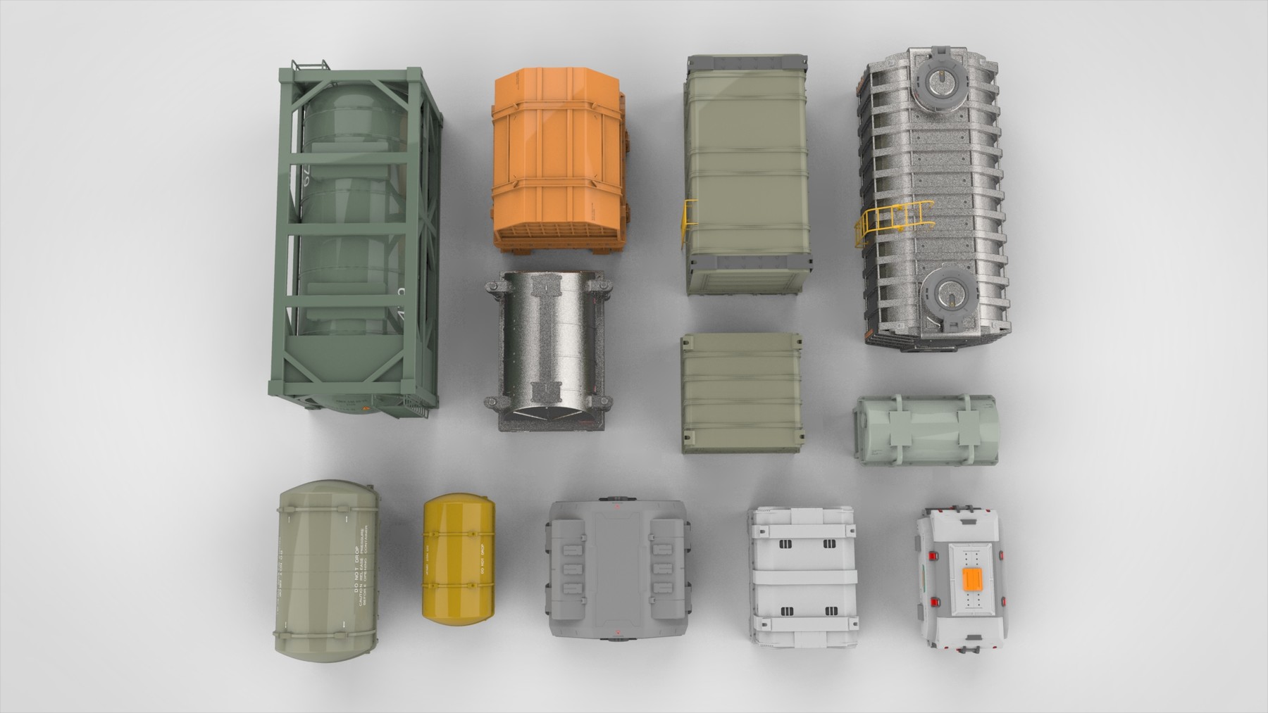 ArtStation - sci fi Container 1 | Resources