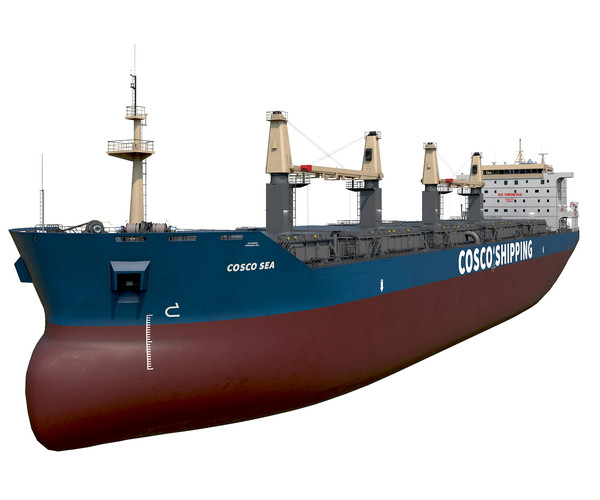 ArtStation - Bulk carrier Cosco | Resources