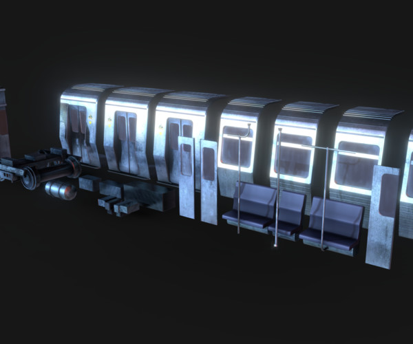 ArtStation - Modular Train asset | Game Assets