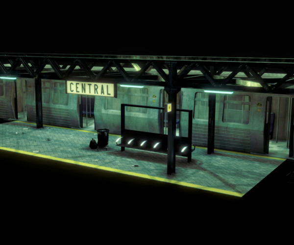 ArtStation - Modular Train asset | Game Assets