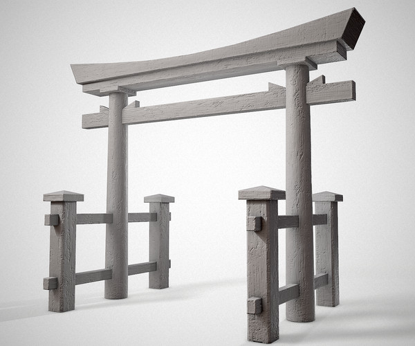 ArtStation - Torii Gate | Game Assets