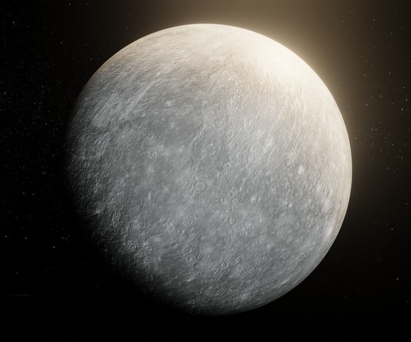 ArtStation - Photorealistic Mercury 8k Textures 3D Model | Game Assets