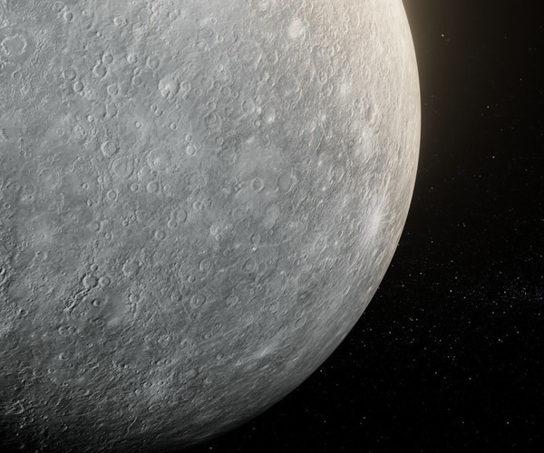 ArtStation - Photorealistic Mercury 8k Textures 3D Model | Game Assets