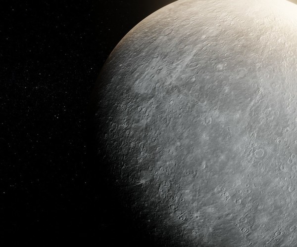 ArtStation - Photorealistic Mercury 8k Textures 3D Model | Game Assets