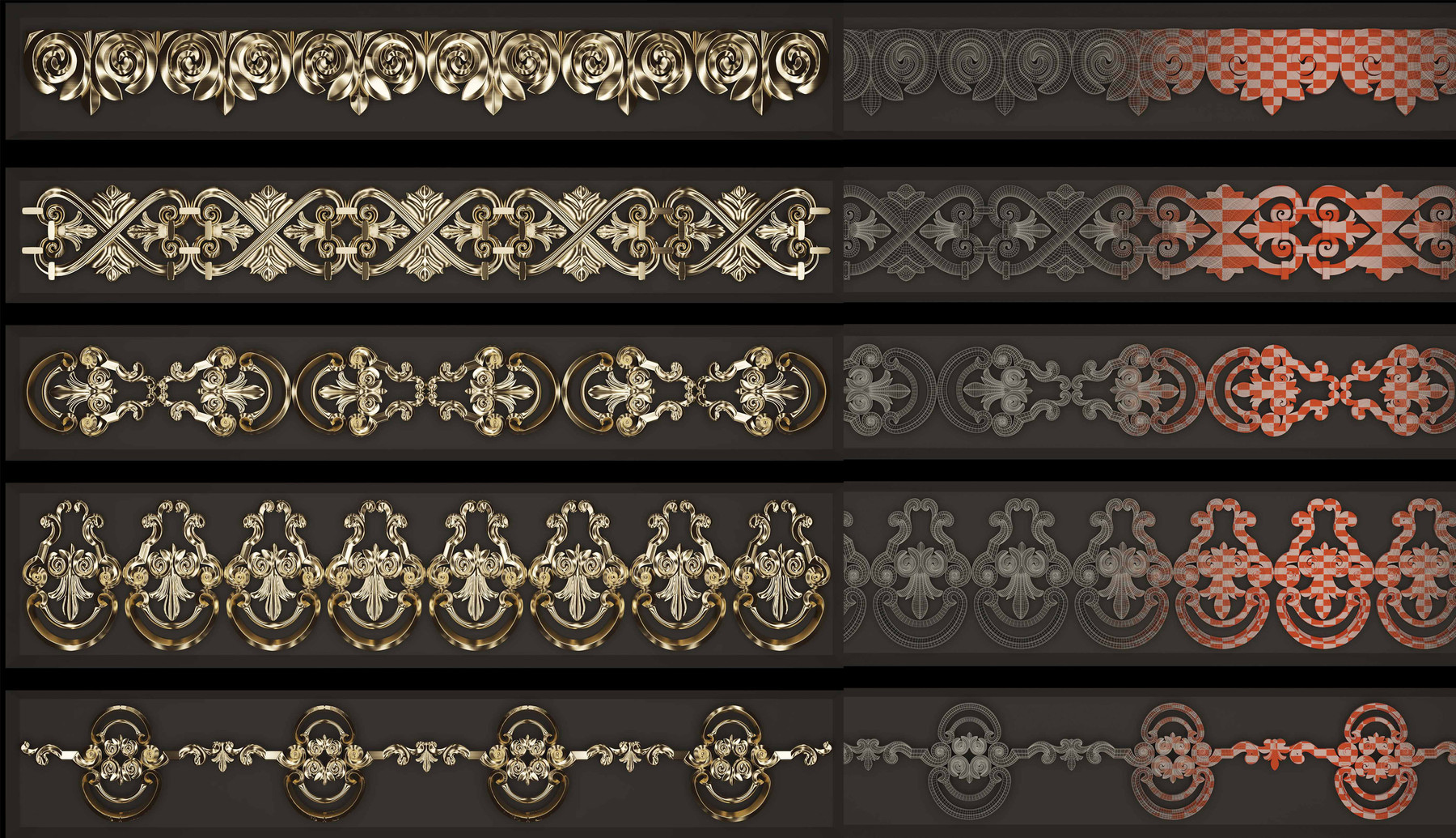 ArtStation - Trim Ornament - 1 | Resources