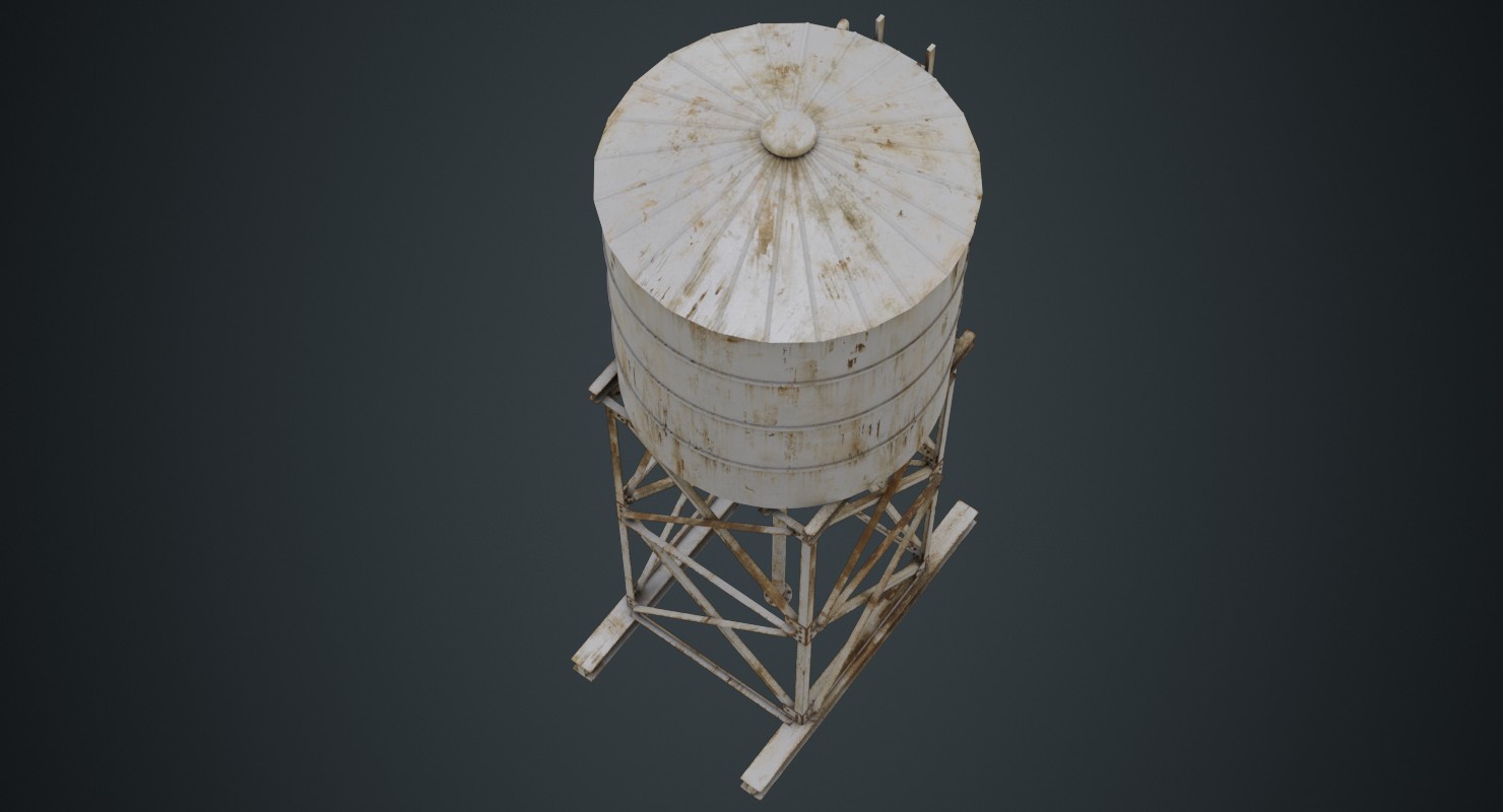 ArtStation - Water Tank 1B | Game Assets