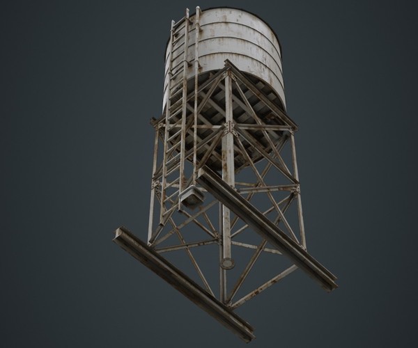 ArtStation - Water Tank 1B | Game Assets