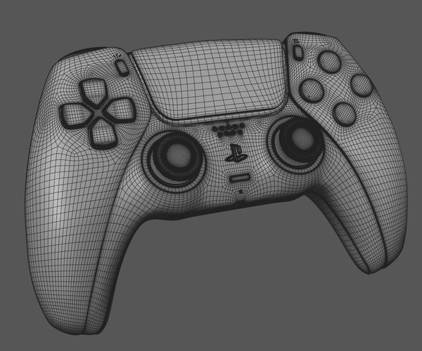 ArtStation - DualSense Controller Playstation 5 3D model Low-poly 3D ...