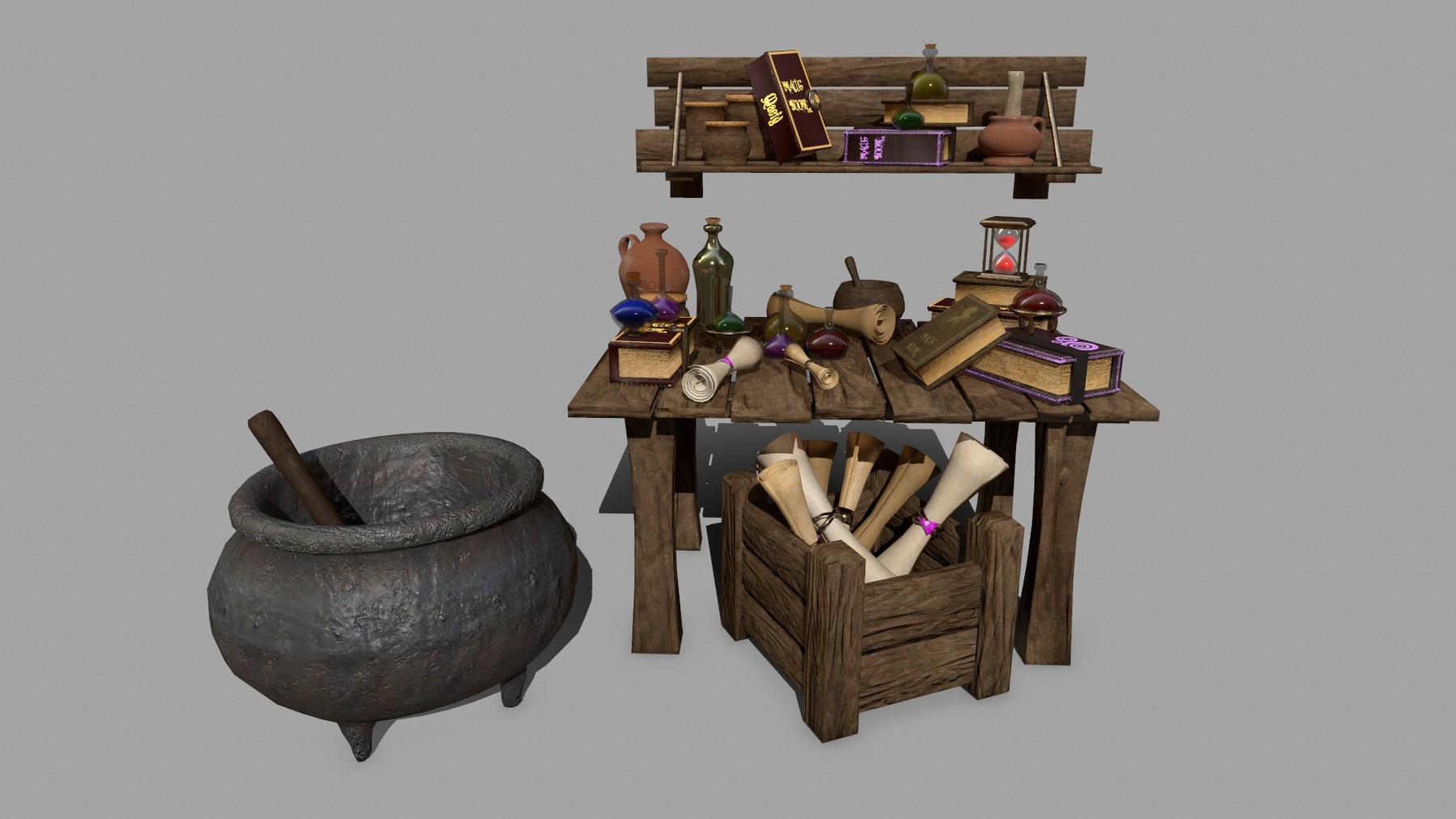 ArtStation - Alchemy Set | Game Assets