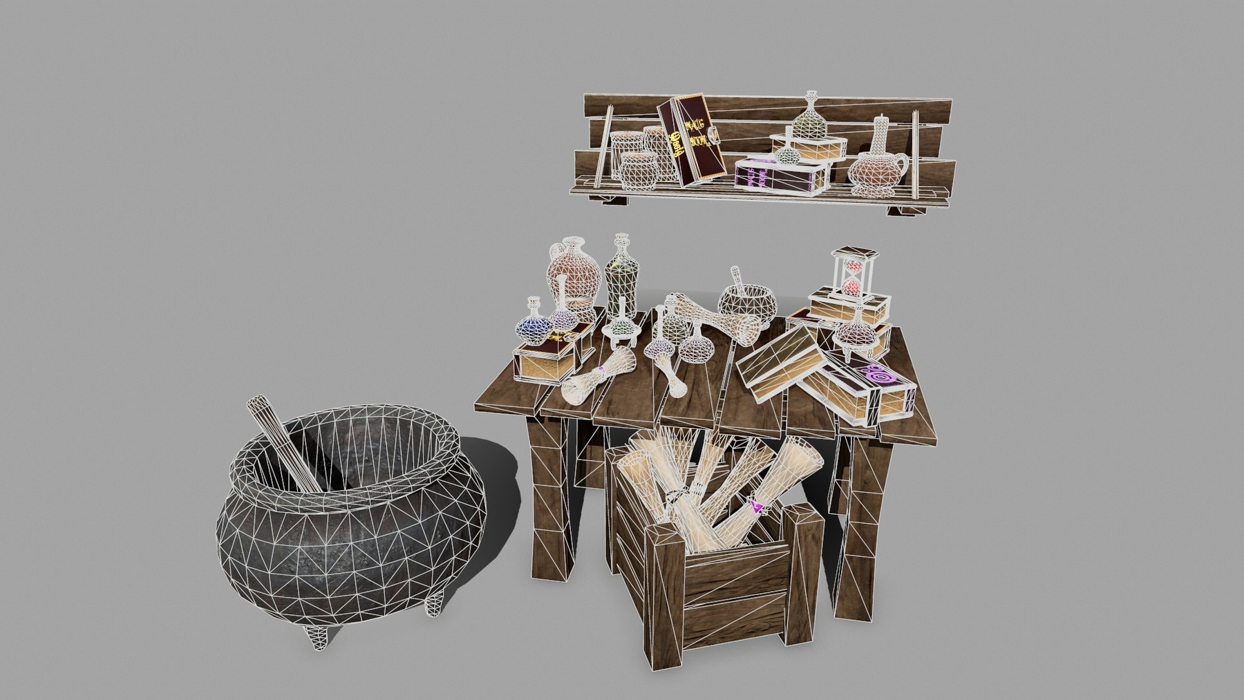 ArtStation - Alchemy Set | Game Assets