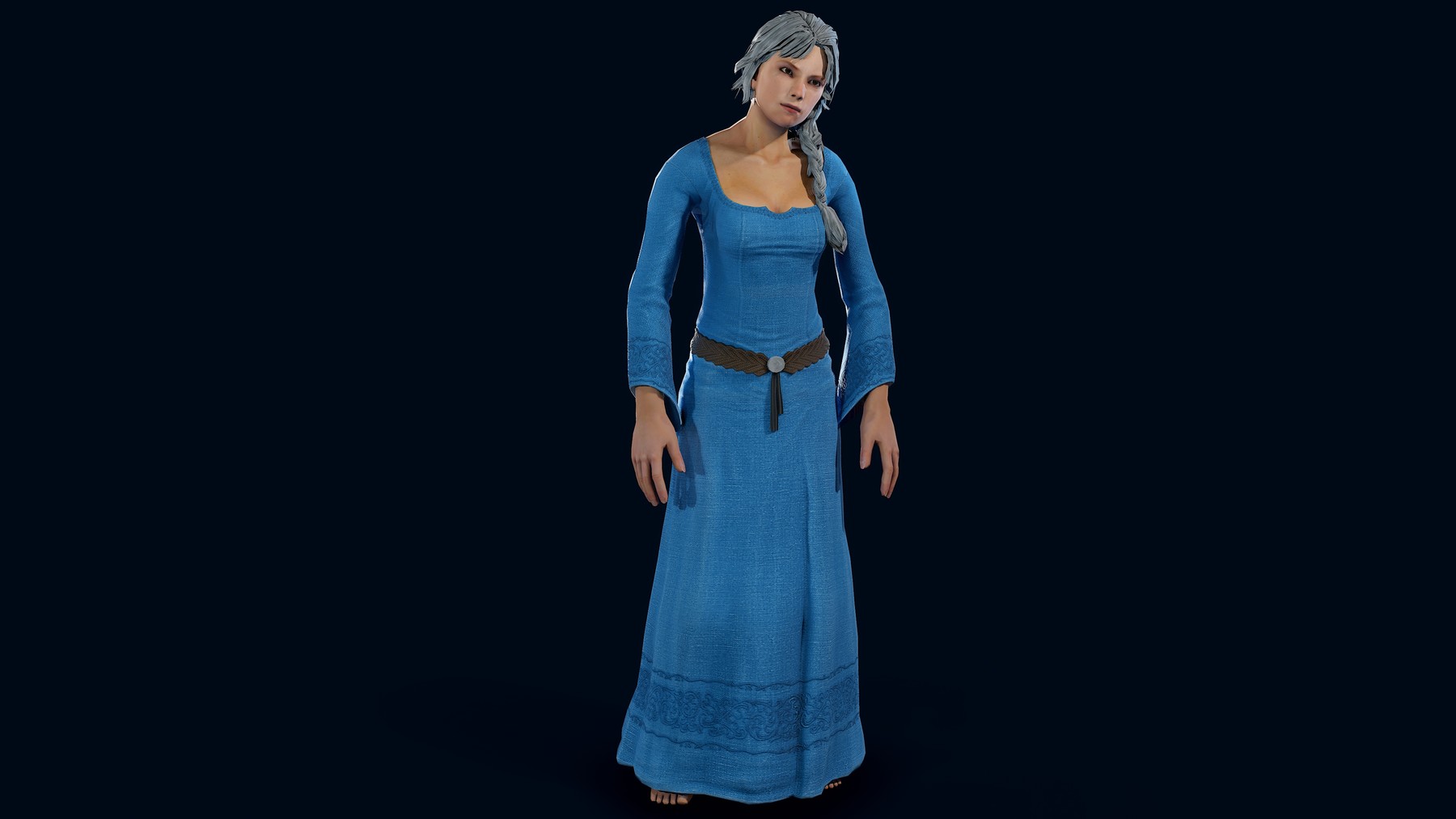 ArtStation - Medieval female | Game Assets