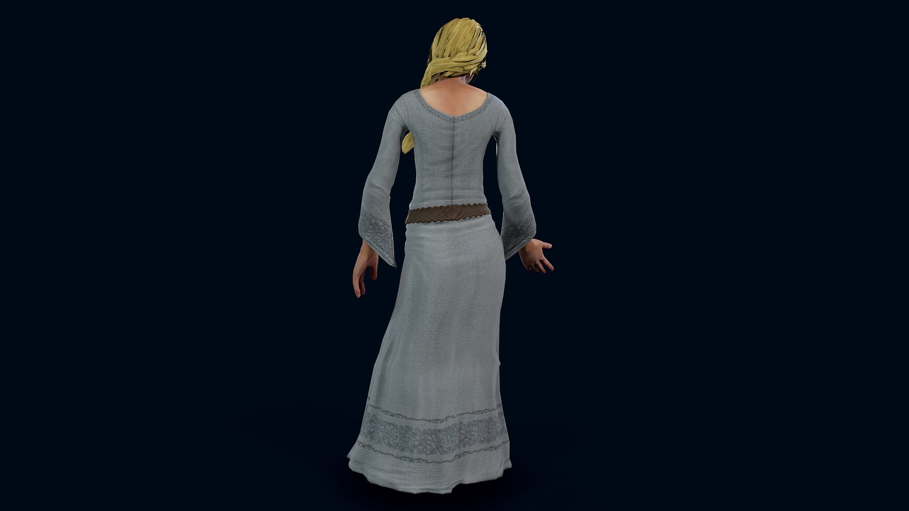 ArtStation - Medieval female | Game Assets