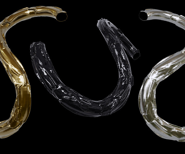 ArtStation - 132 Zbrush Cables, hoses, pipes Brushes IMM curve and OBJ ...
