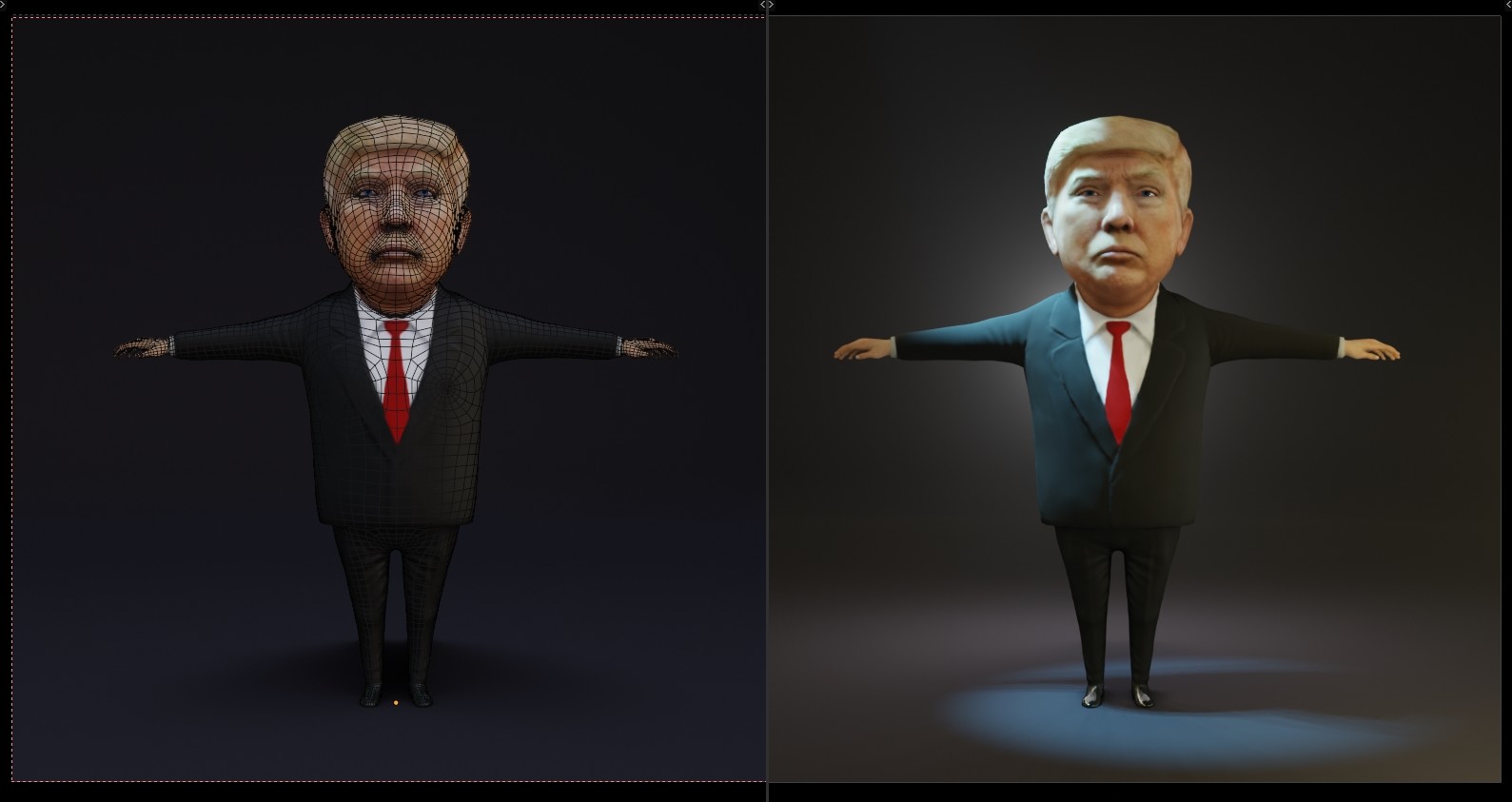 ArtStation - Trump | Game Assets