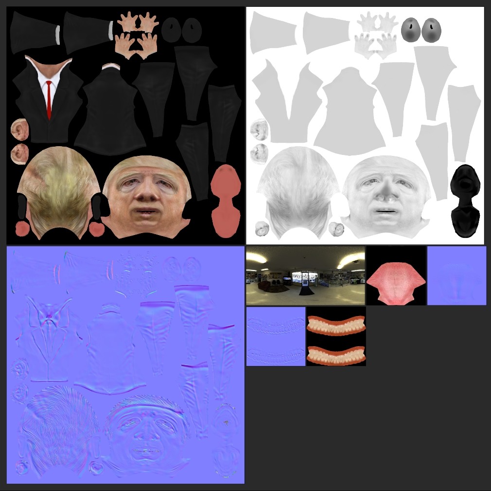 ArtStation - Trump | Game Assets