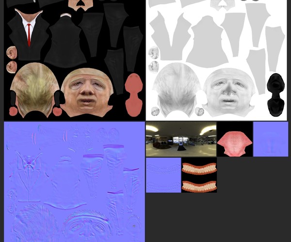 ArtStation - Trump | Game Assets