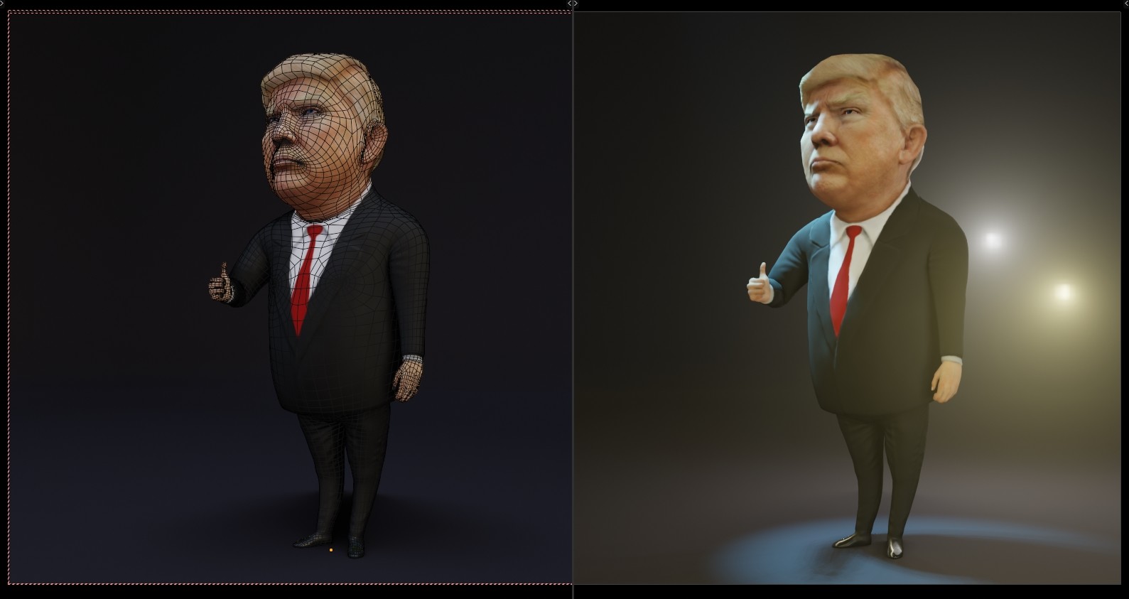 ArtStation - Trump | Game Assets