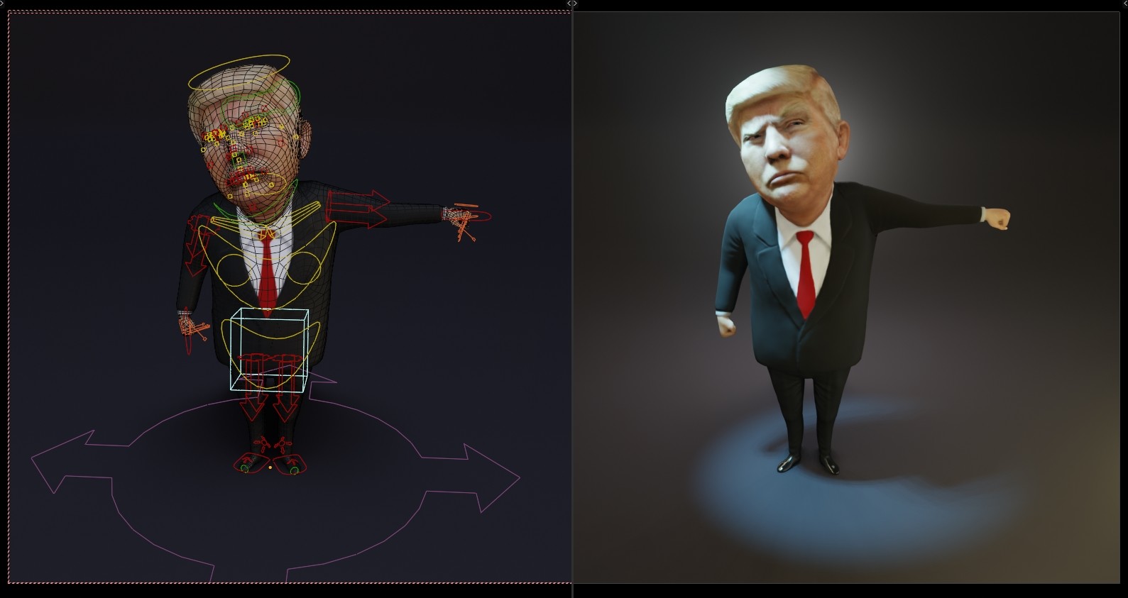 ArtStation - Trump | Game Assets
