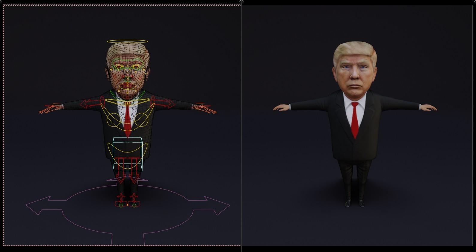 ArtStation - Trump | Game Assets