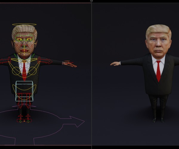 ArtStation - Trump | Game Assets
