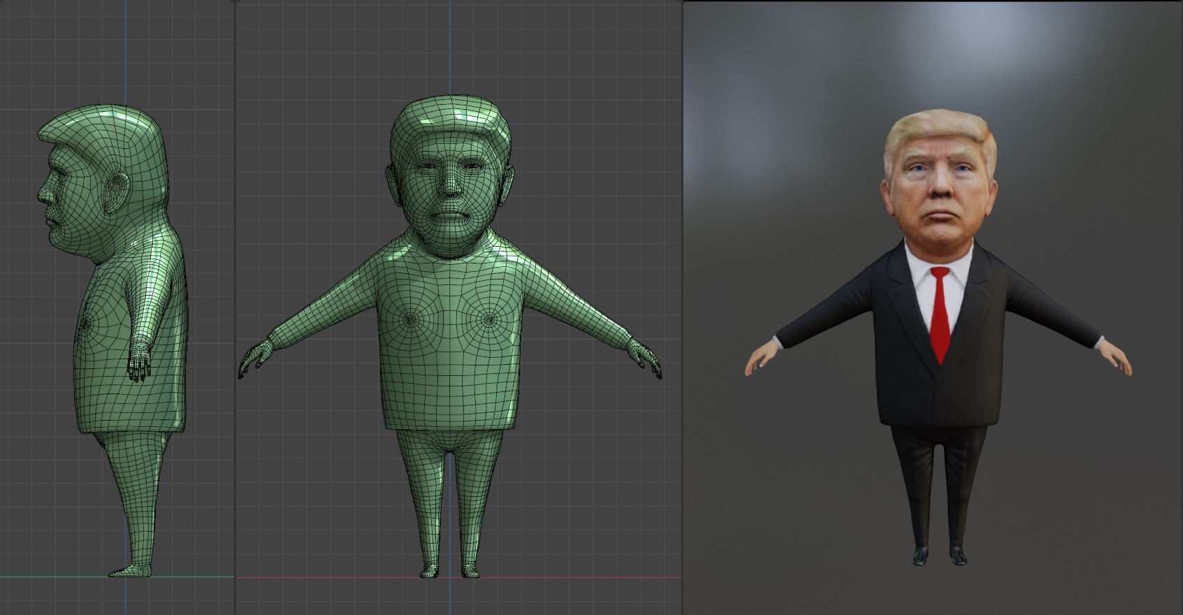 ArtStation - Trump | Game Assets