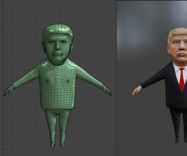 ArtStation - Trump | Game Assets