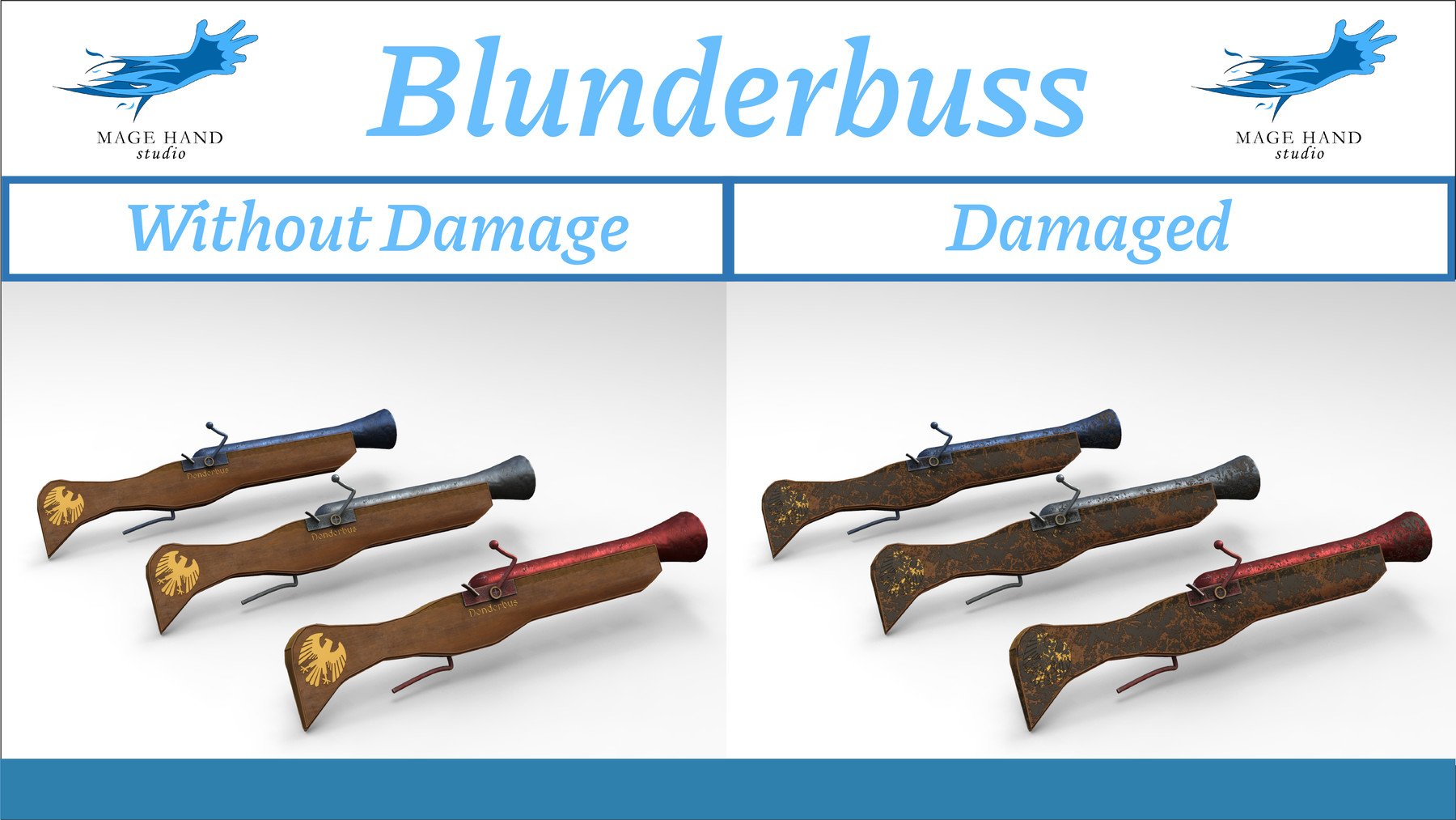 ArtStation - Medieval ranged weapons and throwables pack | Game Assets