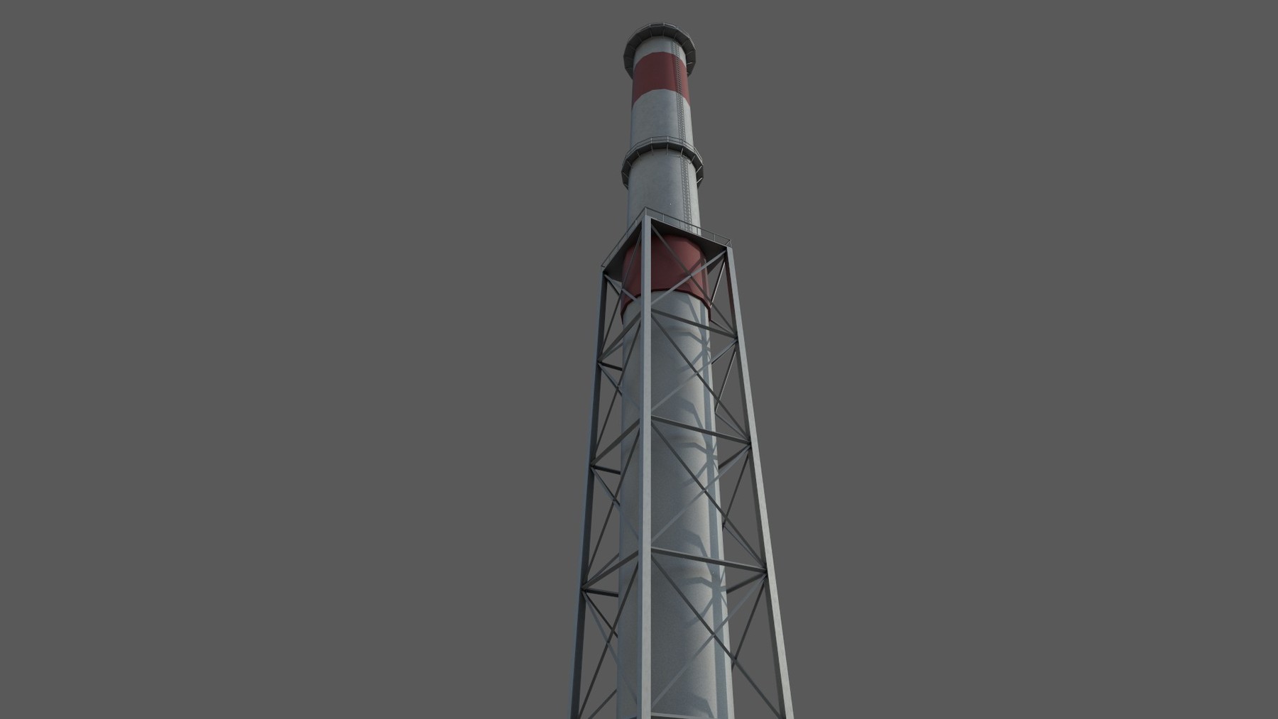 ArtStation - Factory Tower Low-poly 3D model | Game Assets