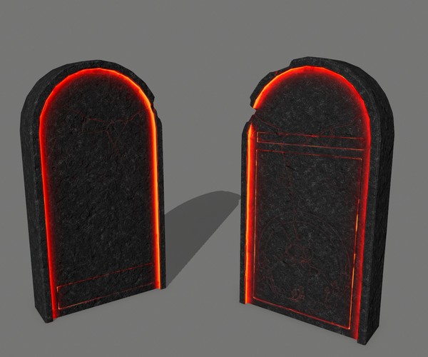 ArtStation - tombstone set | Game Assets