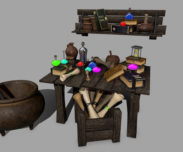 ArtStation - Alchemy Set | Game Assets