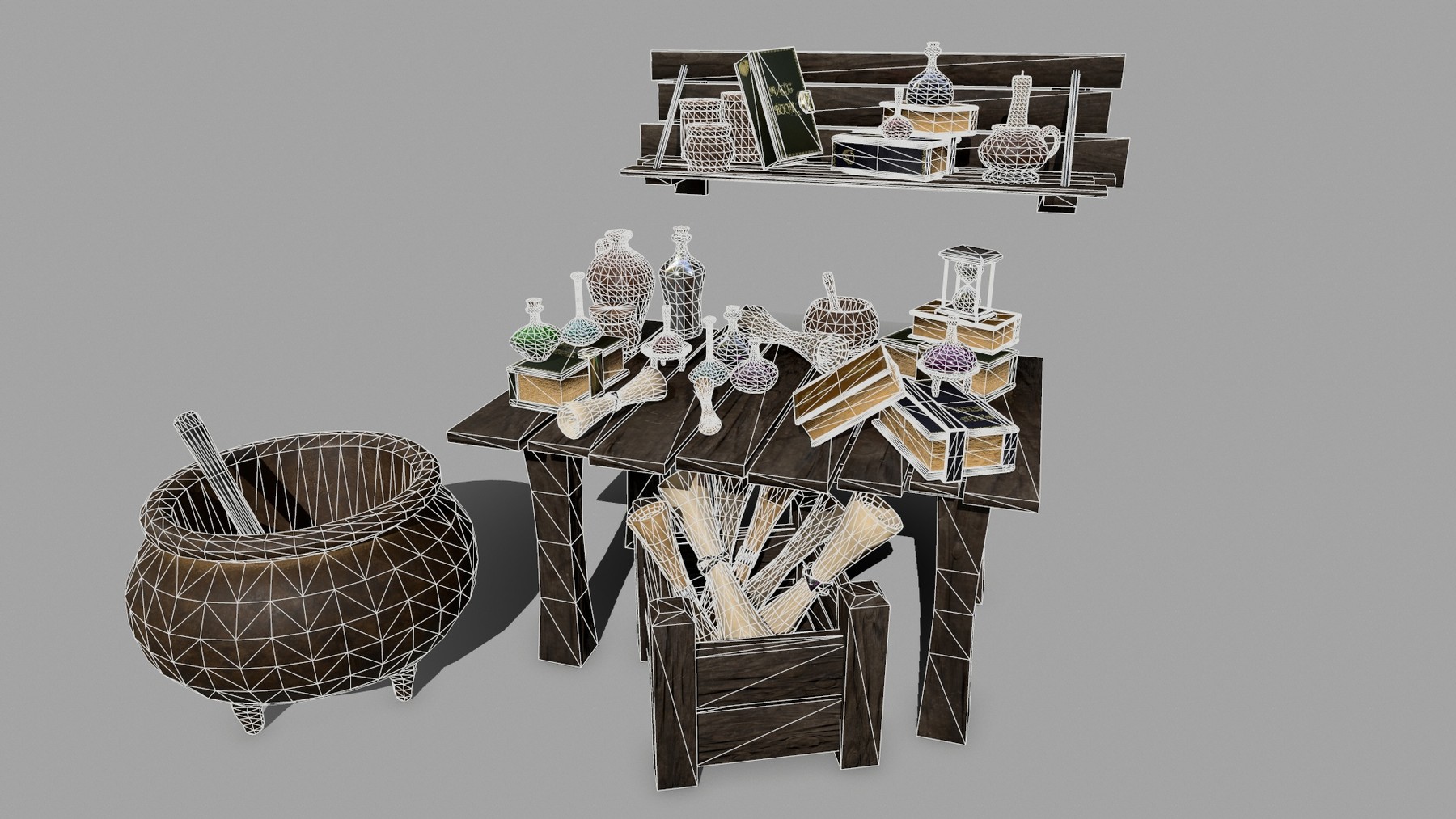 ArtStation - Alchemy Set | Game Assets