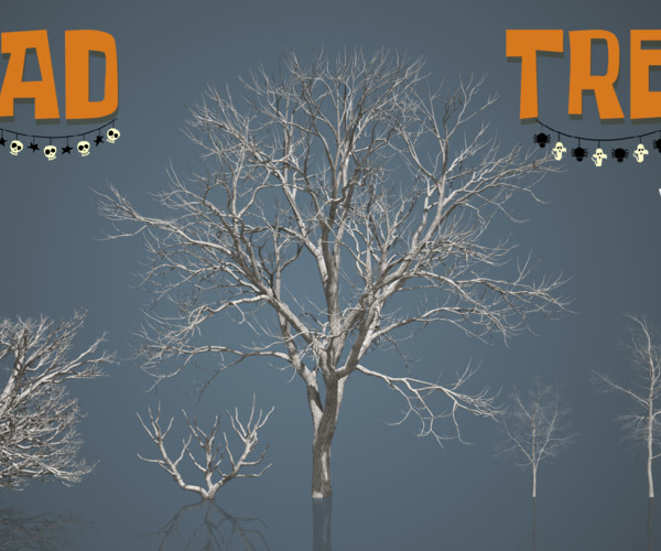 ArtStation - Dead Trees Vol.2 | Game Assets
