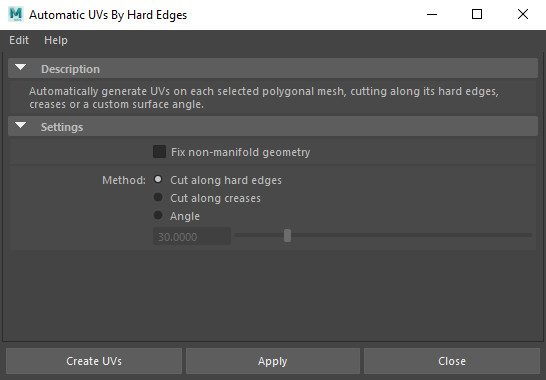 ArtStation - [Maya] GN Automatic UVs By Hard Edges | Resources