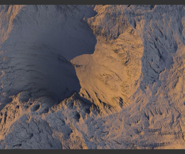 ArtStation - 4K Terrain in OBJ format | Game Assets