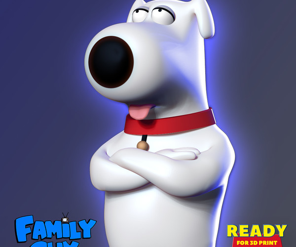 ArtStation - Brian Griffin - Family Guy Fanart | Resources